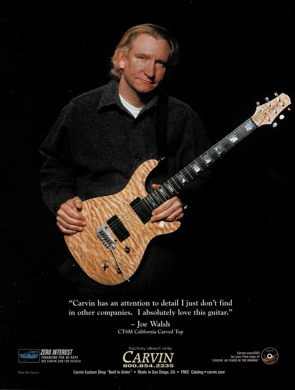 Joe Walsh's Guitar, Effects, Amp Collection - Detailed History – Ground ...