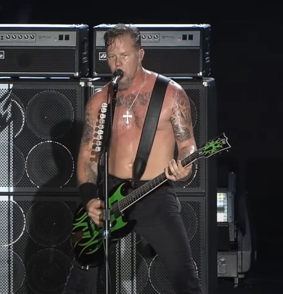 James Hetfield Guitars & Gear – Complete List of Guitars, Amps, Effects ...
