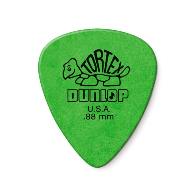 John Frusciante's Dunlop Tortex 0.88mm Green Guitar Picks – Ground Guitar