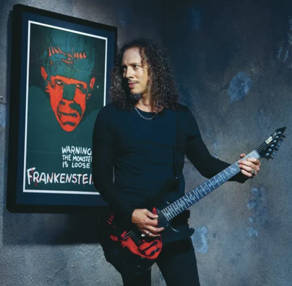 Kirk Hammett's ESP KH-2/M-II "Frankenstein" – Ground Guitar